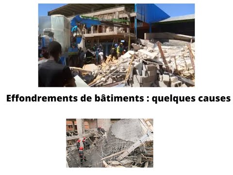 Effondrements de bâtiments Quelques causes - YouTube