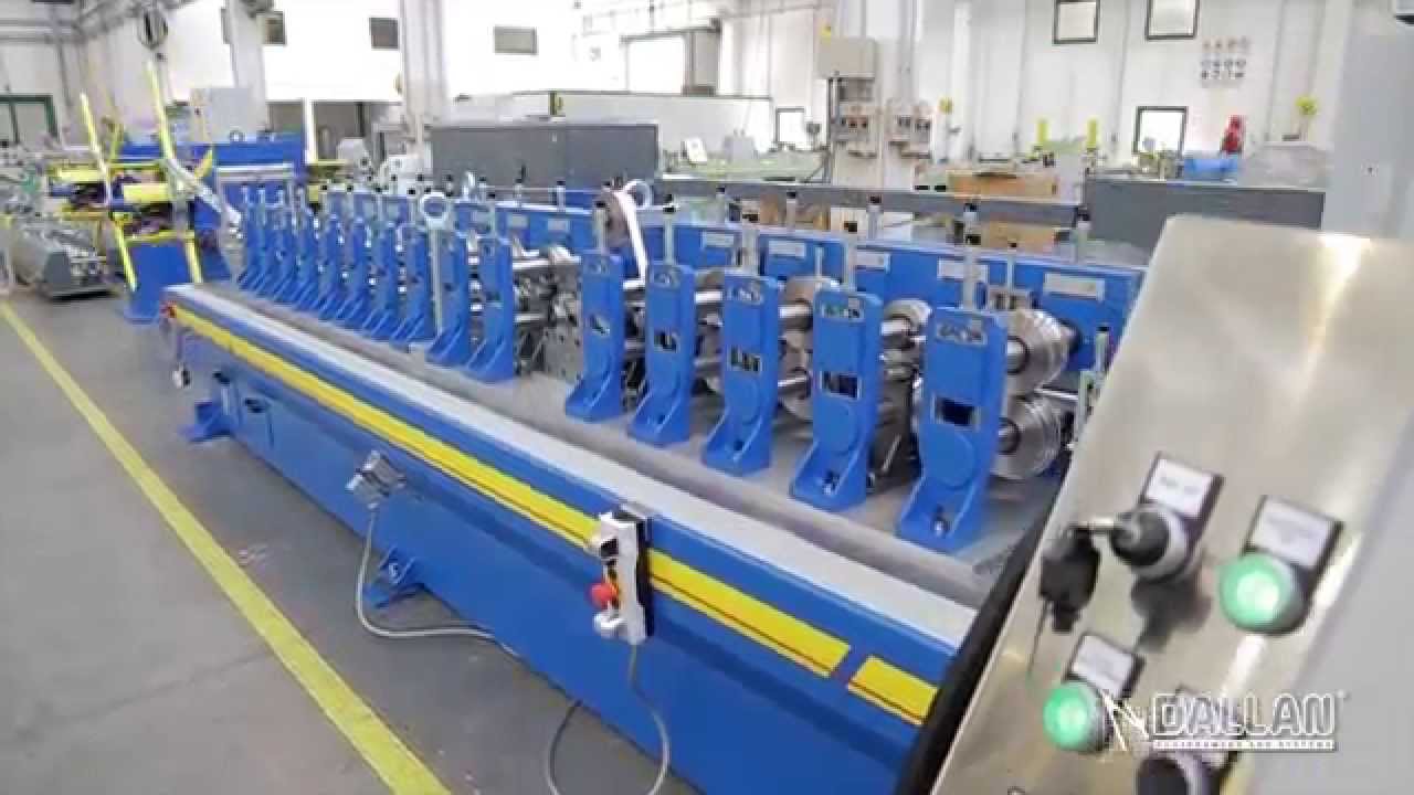T-Bar production: Coil To Pack roll forming machine and systems by ...