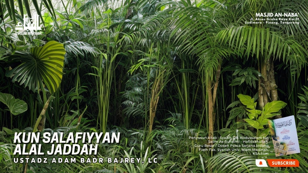 (3) Beberapa Kaidah di Dalam Manhaj Salaf ~ Ustadz Adam Badar Bajrey, Lc. - YouTube