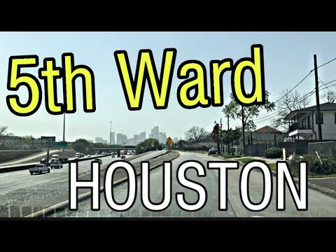 Houston's Greater Fifth Ward - Tour & Drive Thru - YouTube