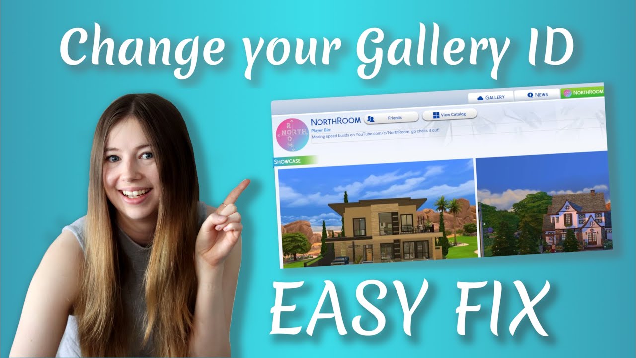 How to Change the Gallery ID in the Sims 4 | 2023 EA App version - YouTube