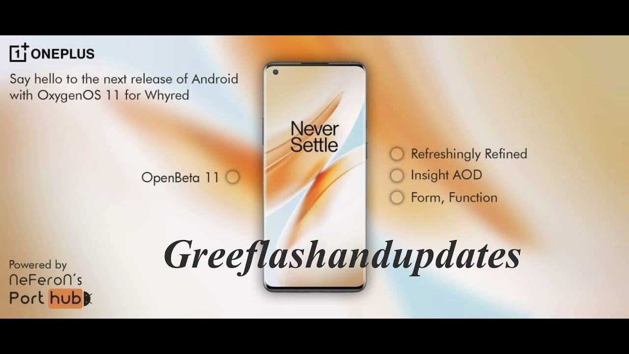 Oxygen OS OB11 Port from OnePlus 8 Android 11 For Redmi Note 5/PRO ...