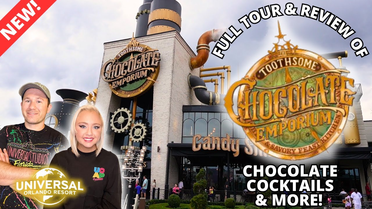 Toothsome Chocolate Emporium at Universal Orlando's City Walk: FULL ...