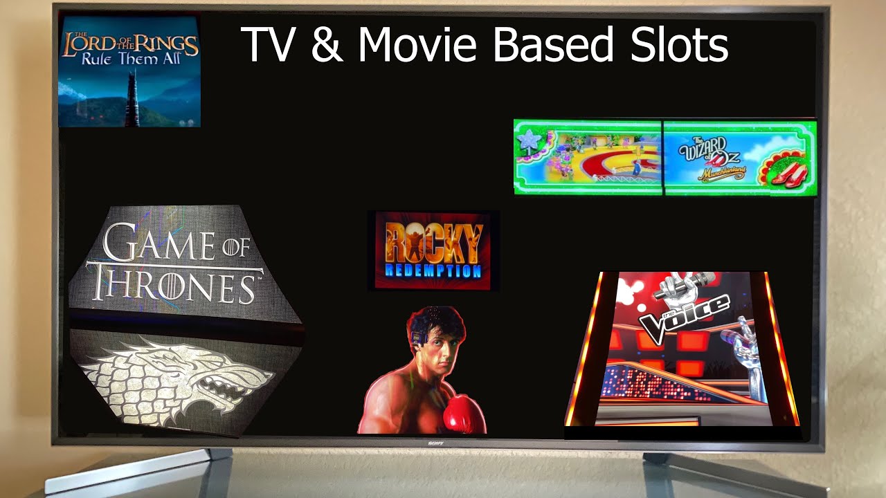 Playing Movie & TV Themed Slots - YouTube