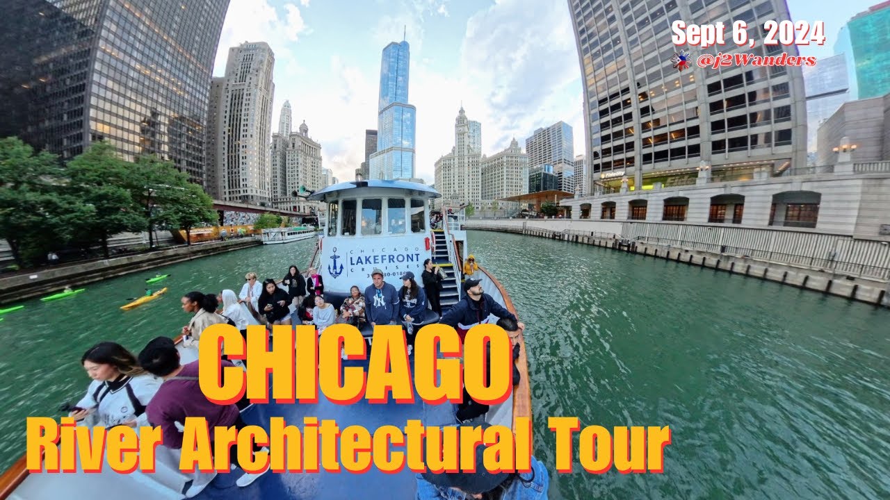 Chicago River Tour in 360° 8K VR | Unmatched Views of Legendary ...