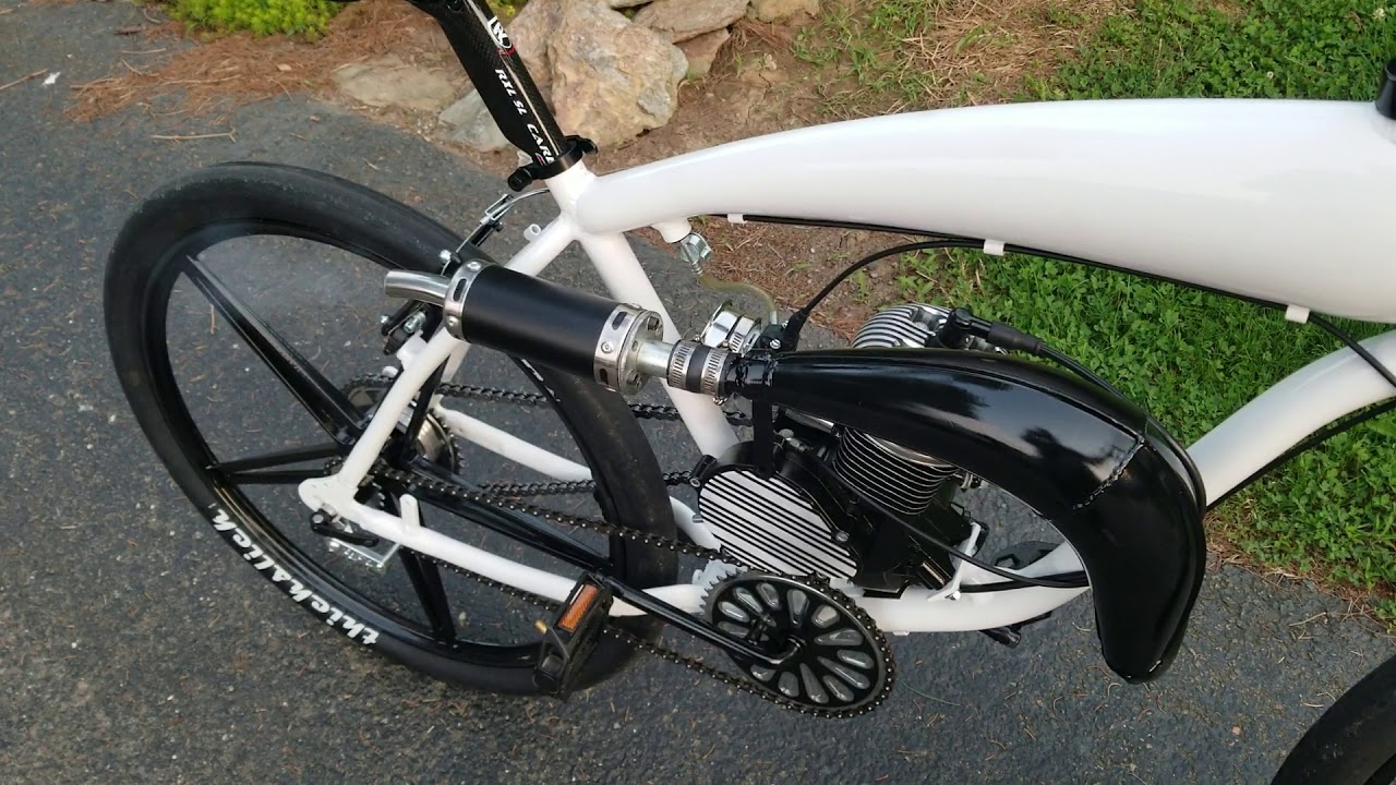 69cc motorized bike.. - YouTube