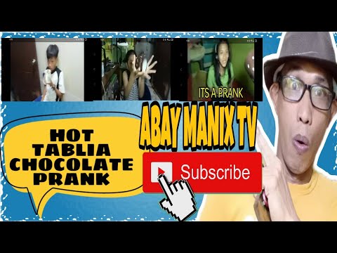 HOT TABLIA CHOCOLATE PRANK - YouTube