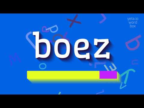 BOEZ - HOW TO PRONOUNCE BOEZ? #boez - YouTube
