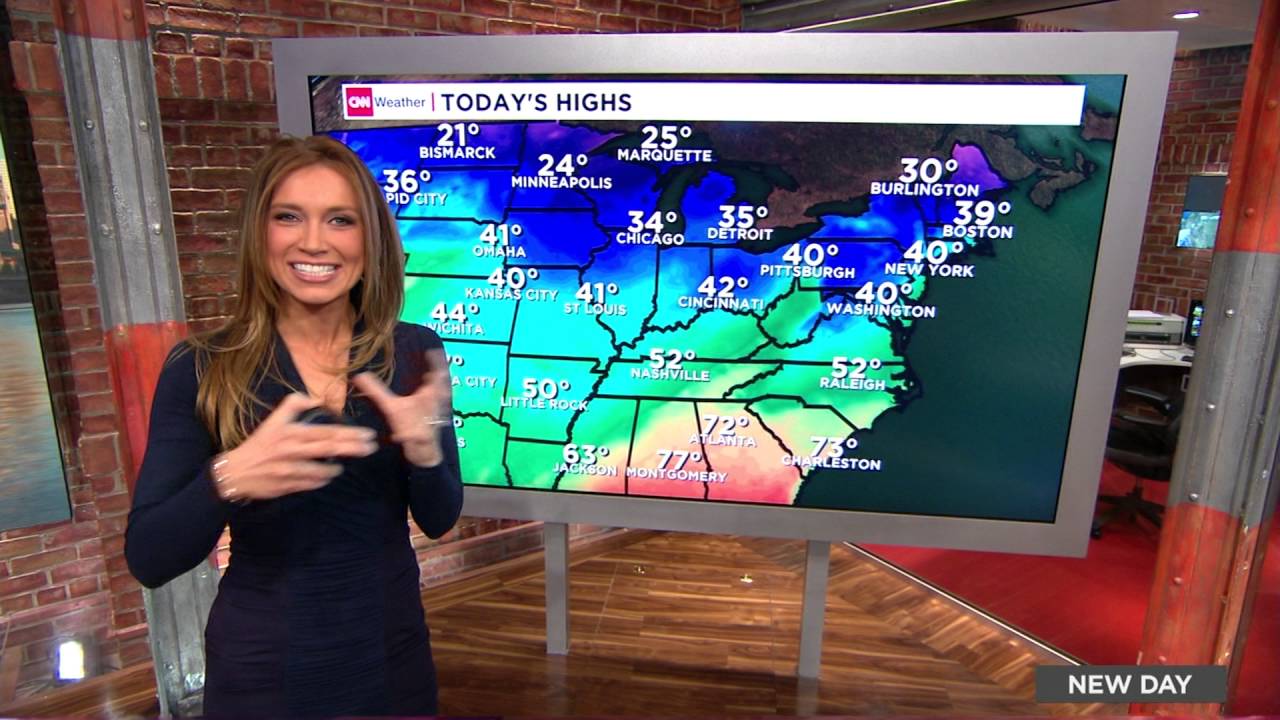 Meteorologist Indra Petersons CNN New Day - YouTube