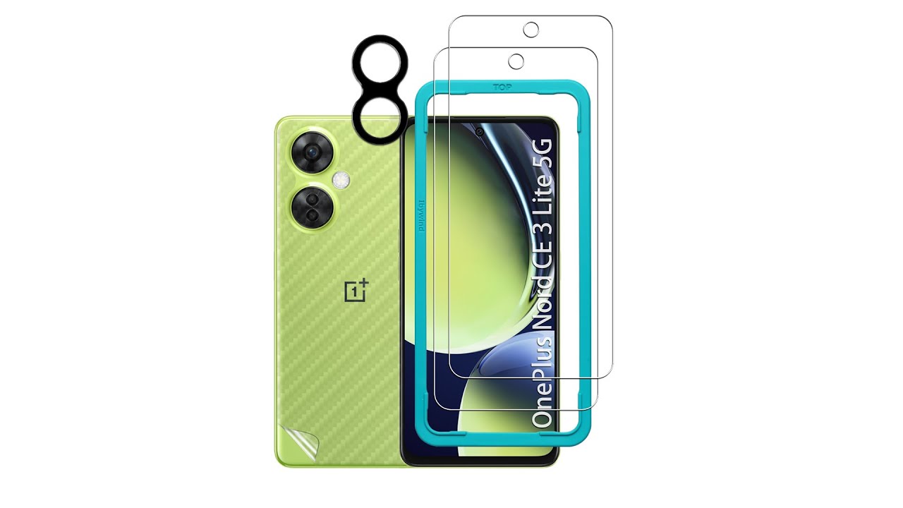 OnePlus Nord CE 3 Lite 5G Tempered glass ibywind Protector - Easy ...
