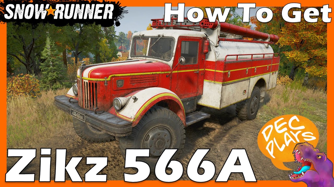 How to get the new Zikz 566A from Season 9 - Snowrunner - YouTube