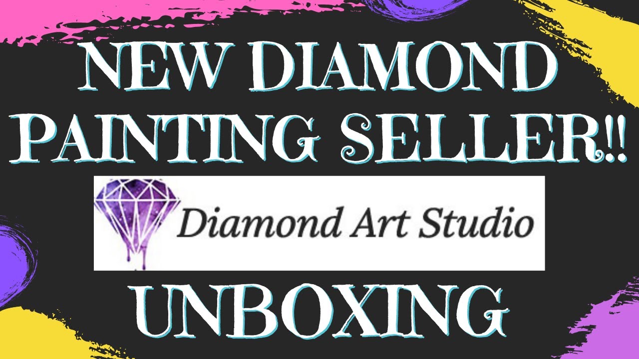 DIAMOND ART STUDIO DIAMOND PAINTING UNBOXING - A New Diamond Painting ...