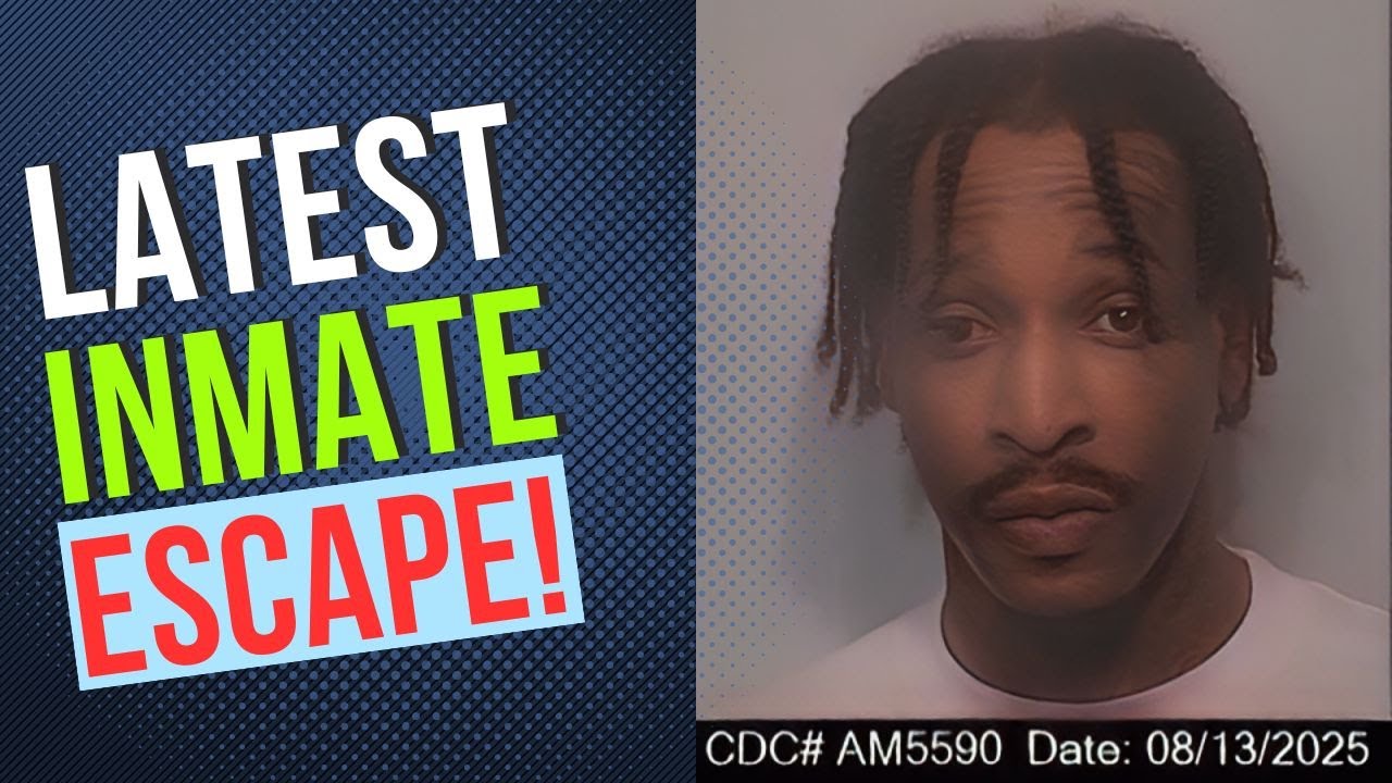 CDCR's Oversight Failure: Inmate Escapes with 7 Years Left! - YouTube