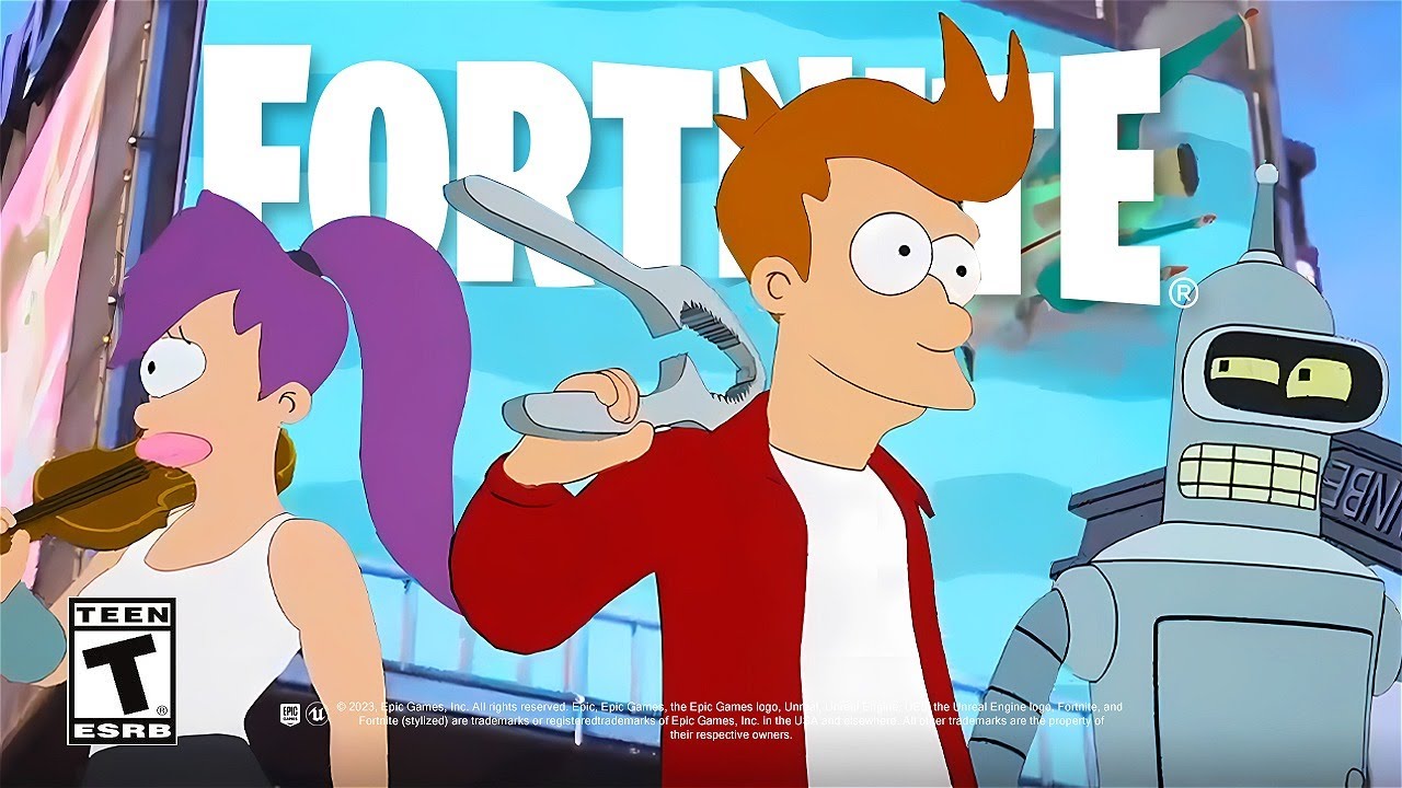 Fortnite Futurama Arrives Official Trailer - YouTube