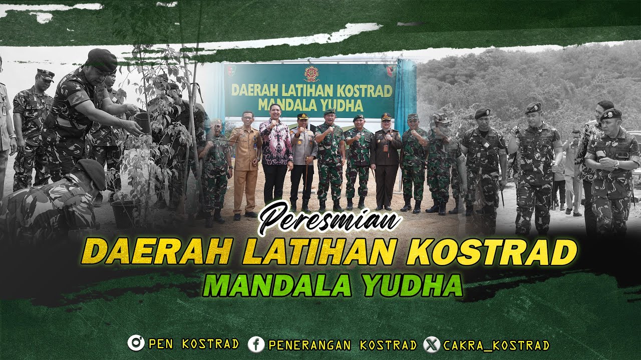 PANGKOSTRAD RESMIKAN DAERAH LATIHAN BRIGIF MEKANIS 14 MANDALA YUDHA ...