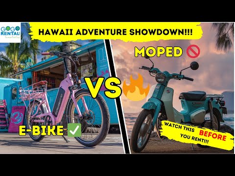 Waikiki E-Bike vs Moped: Best Way to Explore Oahu & Beat Traffic!