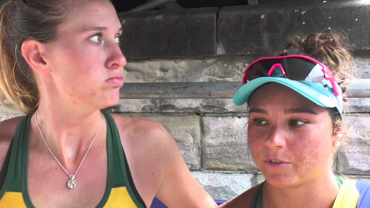 Australian beach volleyballers Nikki Laird and Mariafe Artacho del ...