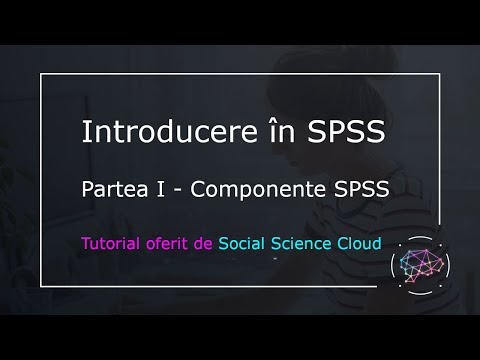 Introducere in SPSS - Partea I - Componente SPSS