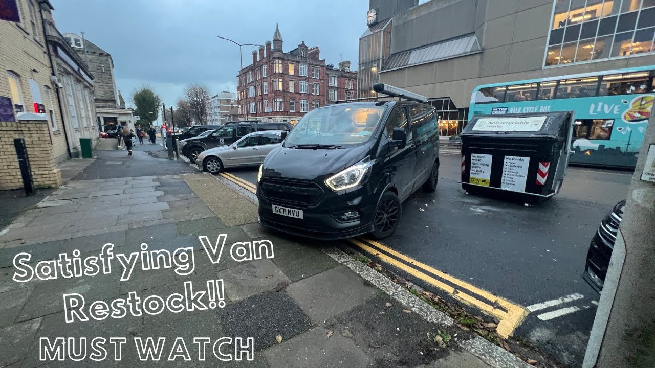 Satisfying Van Restock!! Must watch - YouTube