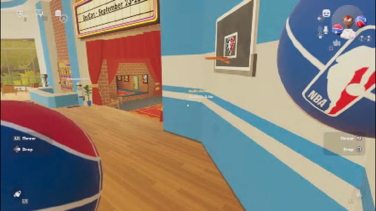 Basket ball fight (rec room} - YouTube