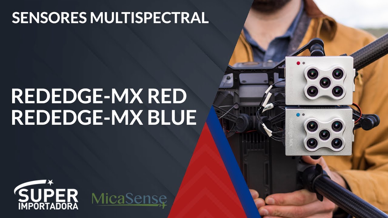 Conheça os Sensores Multispectral Micasense - RedEdge-MX Red e RedEdge ...