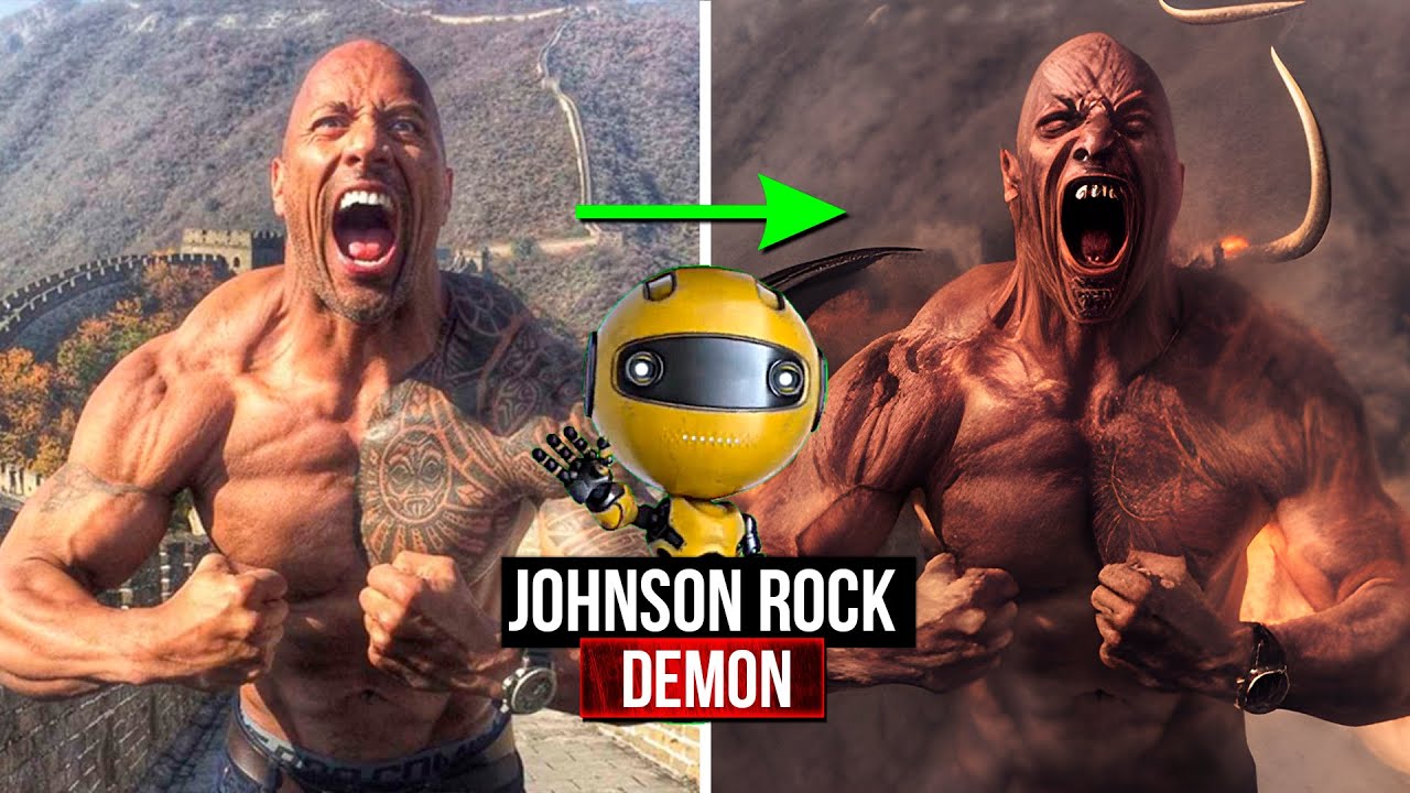 Dwayne Johnson a Real Monster - YouTube