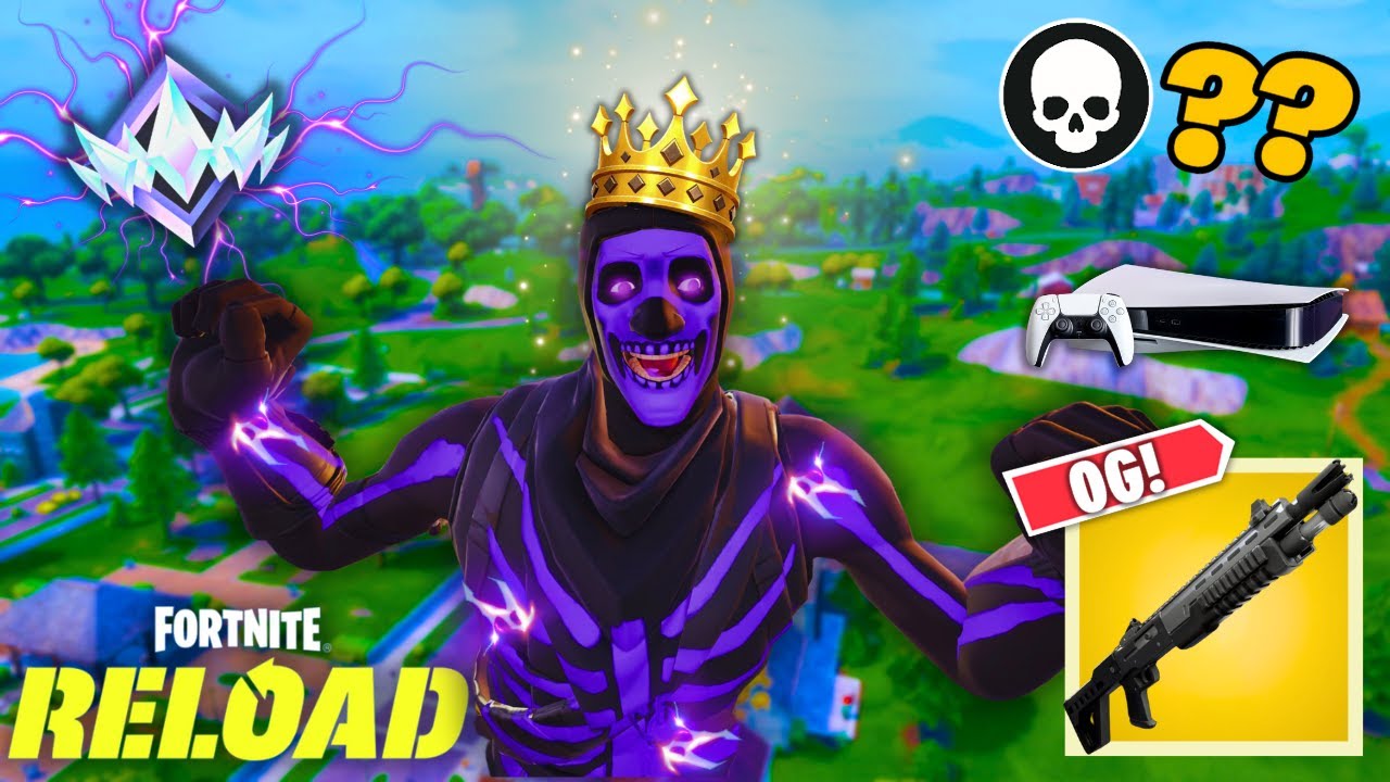 Fortnite Reload Ranked | High Kill Solo Win | PS5 (Keyboard and Mouse ...