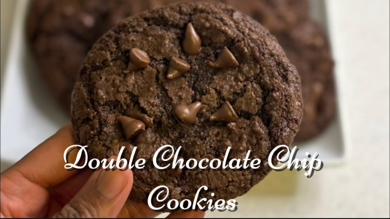 How to make Double Chocolate Chip Cookies | Today Bake - YouTube