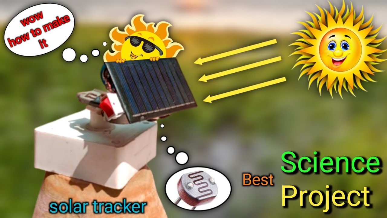 🌞Solar Tracker Project Without Arduino || Best Science Project - YouTube