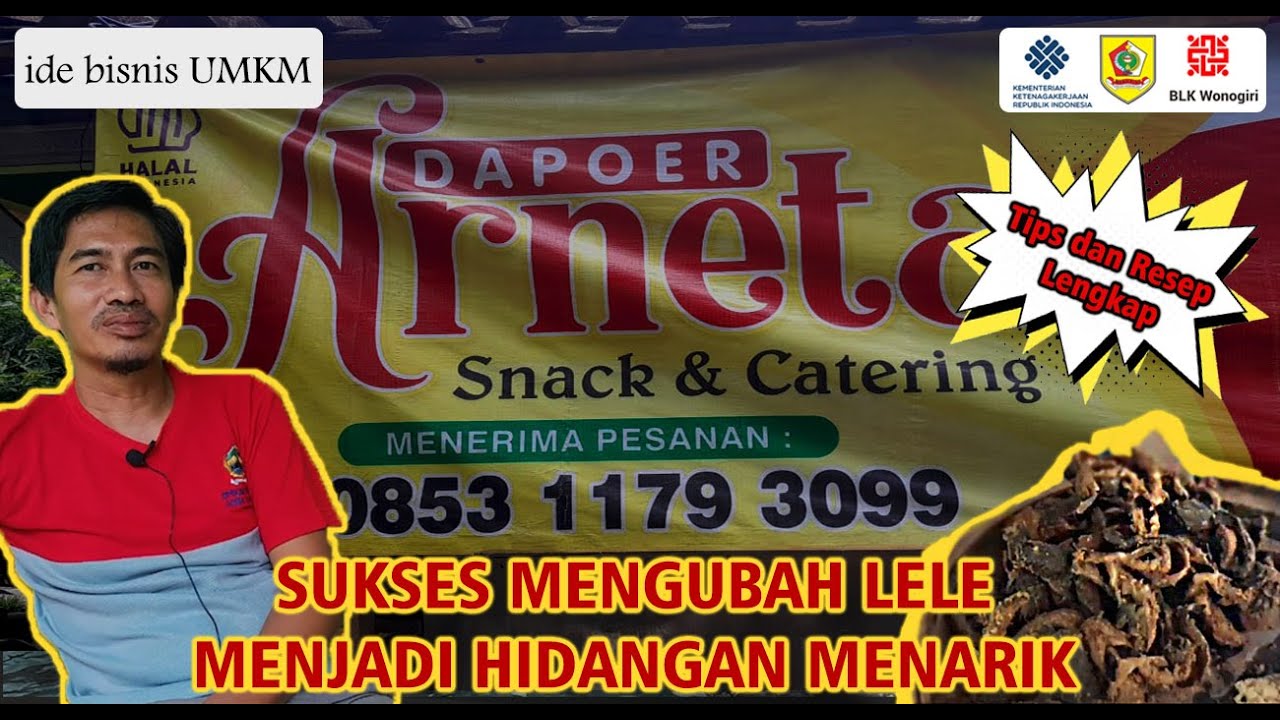 Inspirasi Usaha Lele Terbang Krispi : UMKM Dapoer Arneta : - YouTube