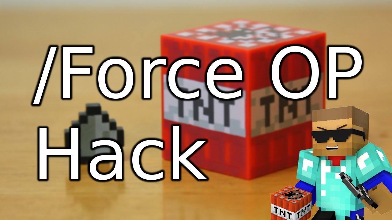 MINECRAFT FORCE OP 2017 **UPDATED** works 100% - YouTube