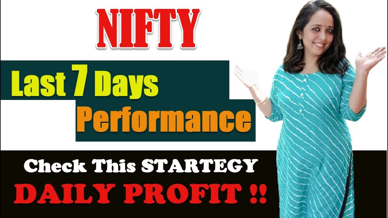 NIFTY Last 7 Days Performance // Check This Strategy For Getting Daily ...