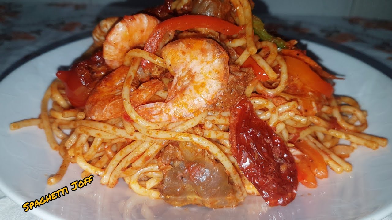 How to prepare Spaghetti Joff|Intercontinental|My Recipe/ - YouTube