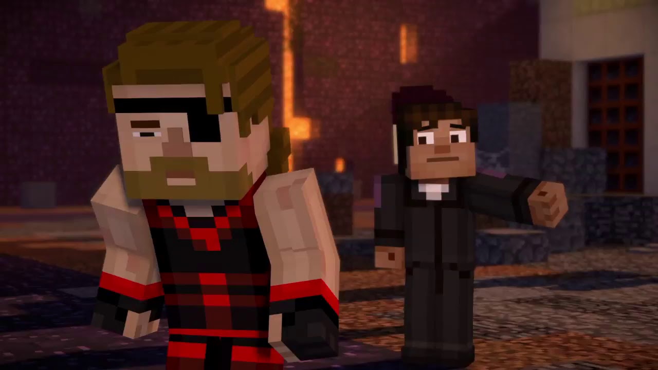 Minecraft story mode ep3 part 3 - YouTube