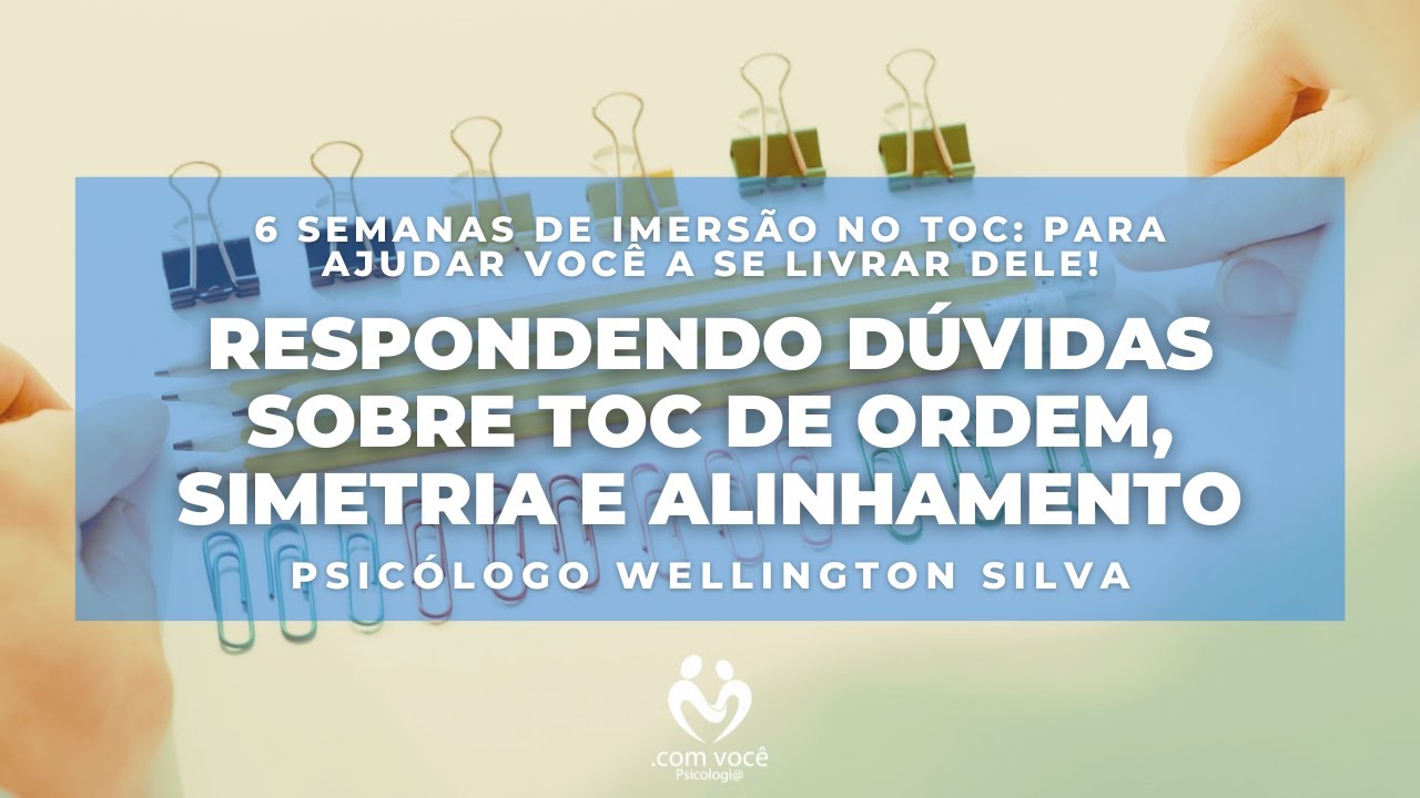 Respondendo dúvidas sobre o TOC de ordem, simetria e alinhamento - YouTube
