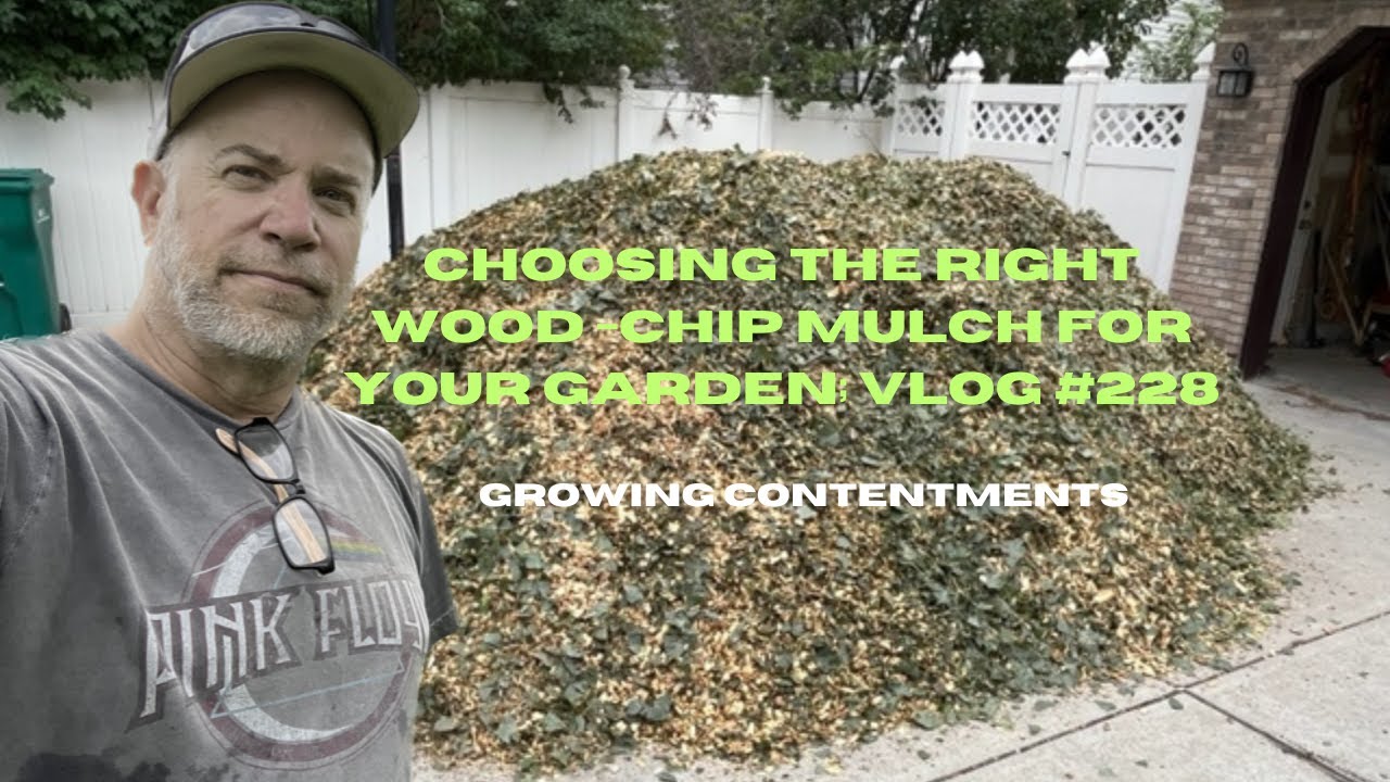 Choosing the right wood-chip mulch for your garden; Vlog #228 - YouTube