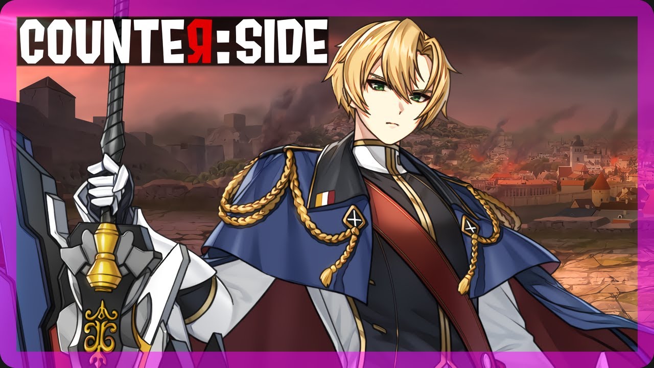 【CounterSide】 False saviour - Seeker battle stage themed. - YouTube