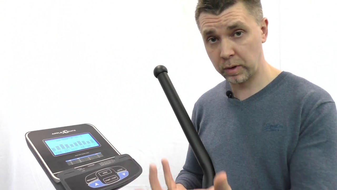 Эллиптический тренажер Applegate E22 A - YouTube