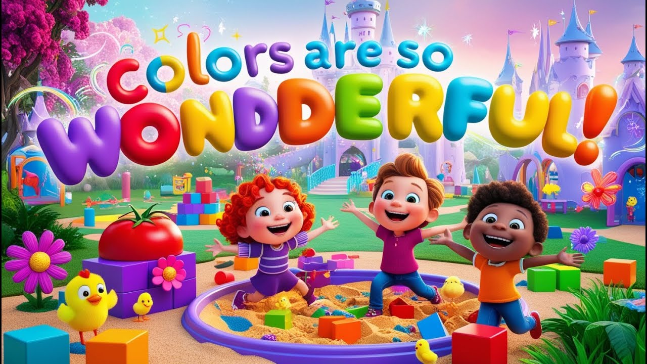 The Colors Song (School Version) | Let's learn colors | Colors are so ...