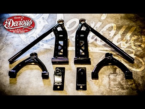 DEVIOUS HOW TO assemble your control arm kit - YouTube