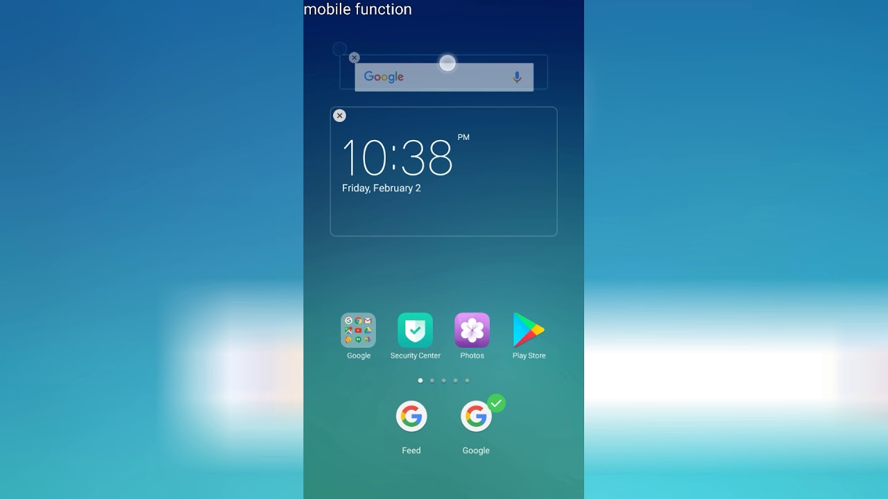widgets and effect settings oppo - YouTube