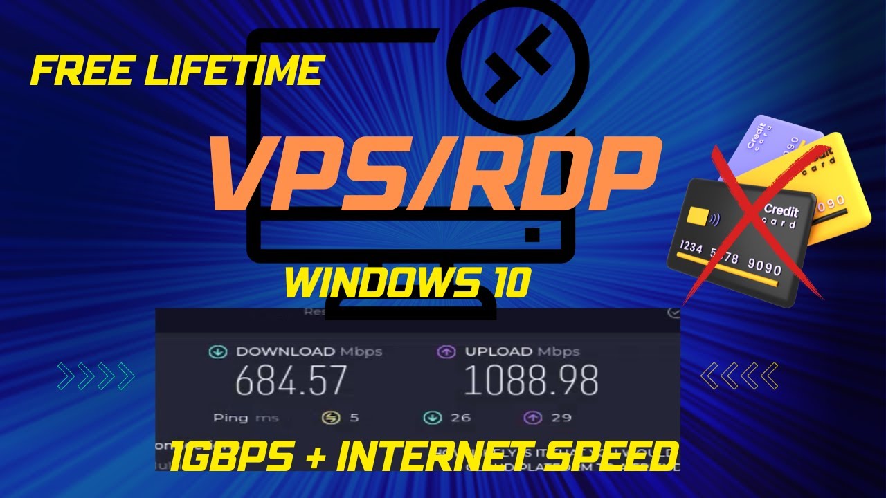 Free RDP Lifetime with High Internet Speed || No Credit card required ...