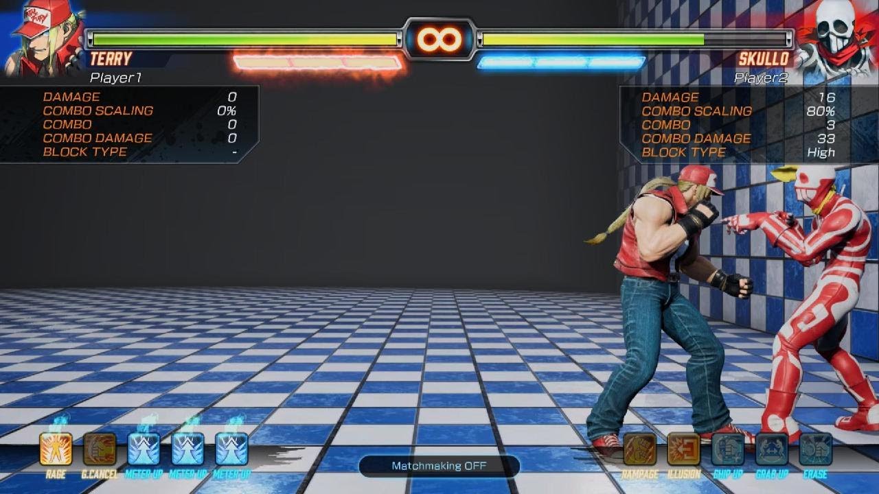 FIGHTING EX LAYER Terry Triple Geyser Combo - YouTube