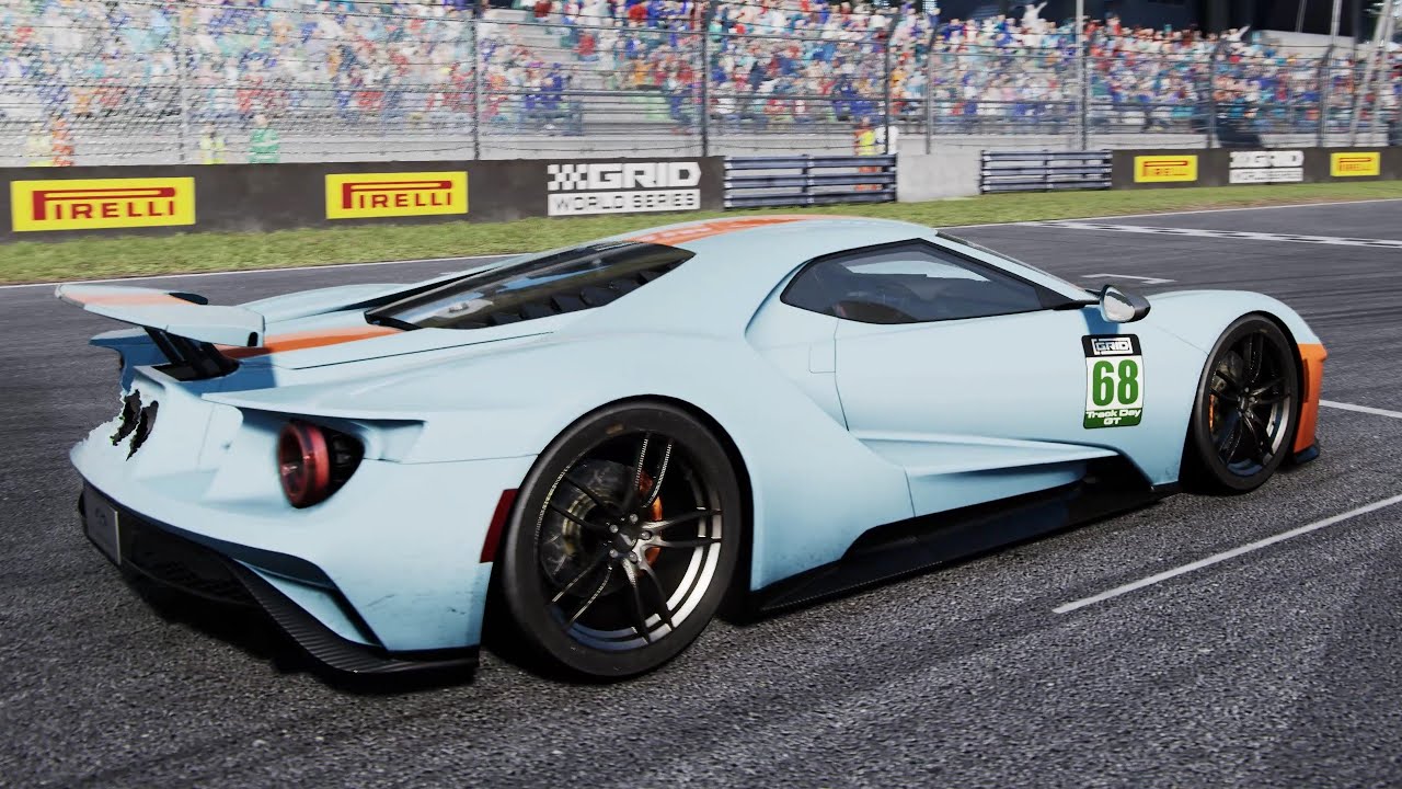 GRID 2019 - Ford GT - Car Show Crash Test . 4K 60fps. - YouTube