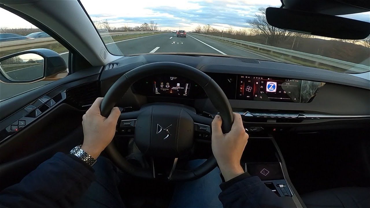 2022 DS 4 Cross [1.5 BlueHDi, 130 HP] POV Test ride #59 CARiNIK - YouTube