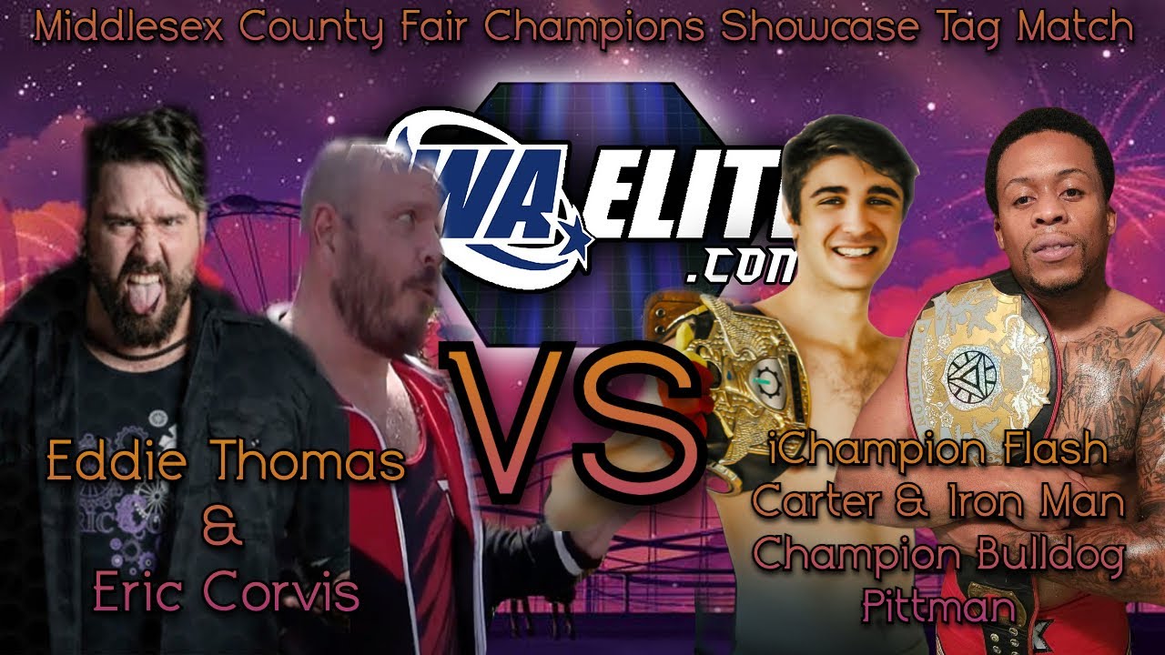 iChampion Flash Carter/Iron Man Champion Bulldog Pittman vs Eric Corvis ...