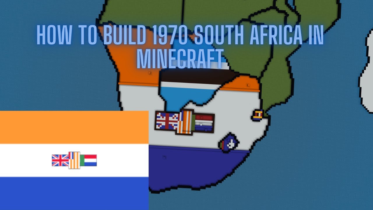 How To Build 1970 South Africa In Minecraft - YouTube