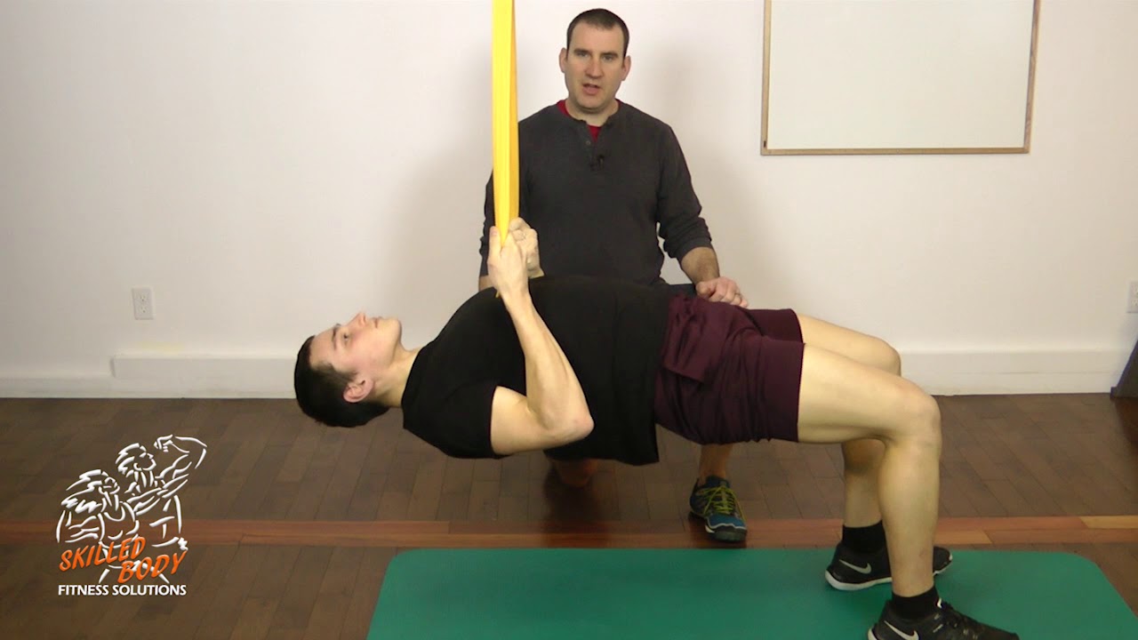 Horizontal Pull Up - YouTube