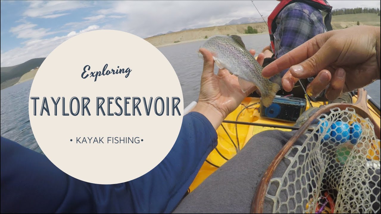 Kayak Fishing Taylor Reservoir for Pike and Trout - Camping Trip Day 2 ...