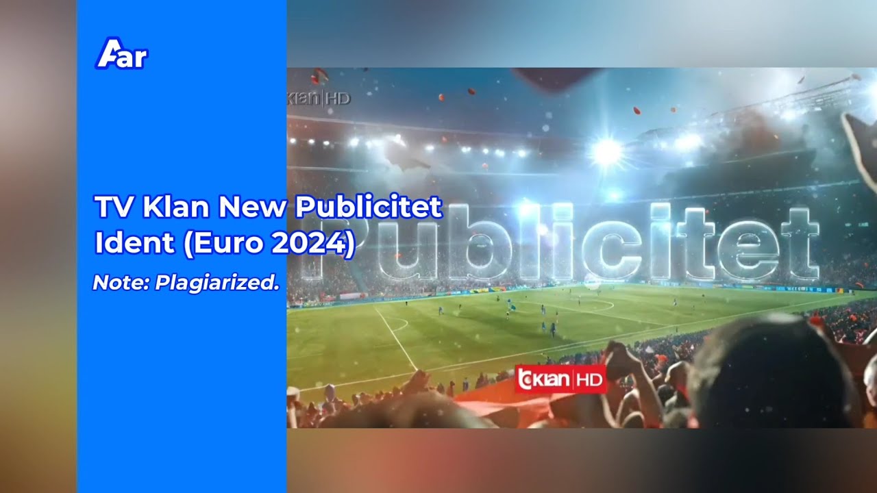 TV Klan Euro 2024™ Publicitet Ident (15th Apr-14 Jul 2024) - YouTube